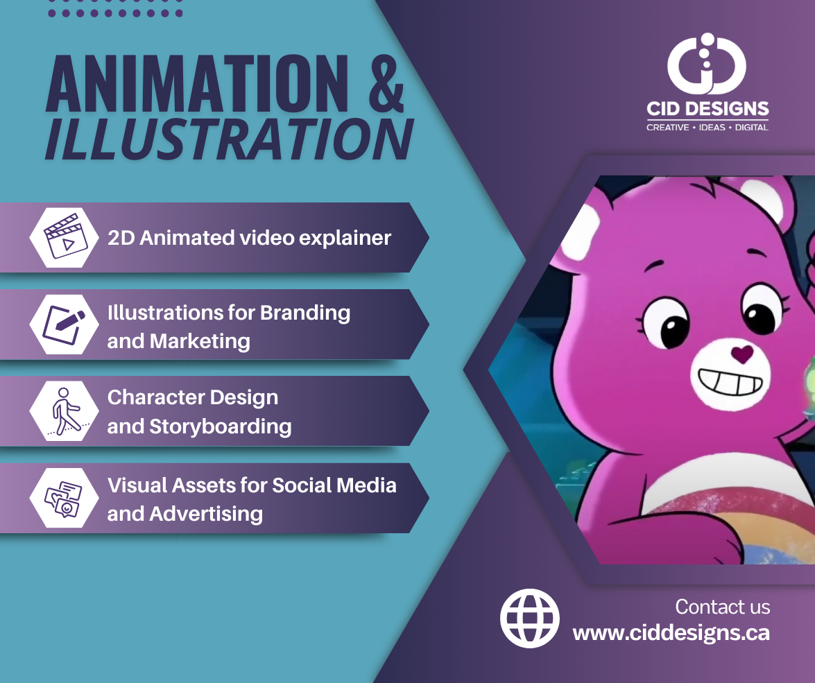 Animation and Illustration Services in London, Ontario - CID Designs