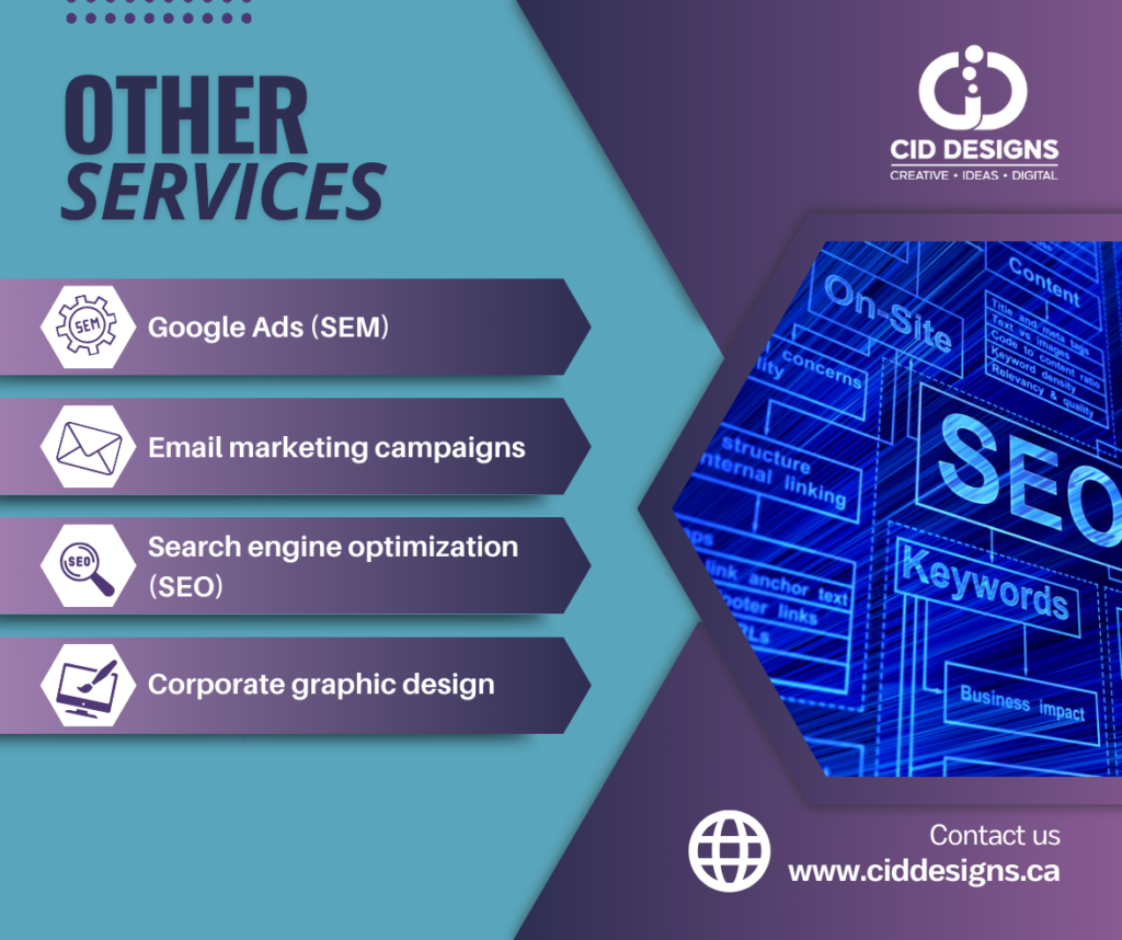 Other Services: Email Marketing, SEM, and SEO in London, Ontario - CID ...